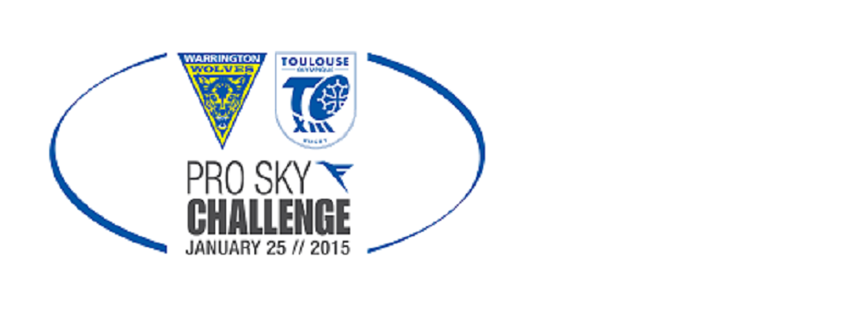Pro Sky Challenge : Warrington Wolves vs Toulouse Olympique XIII ...