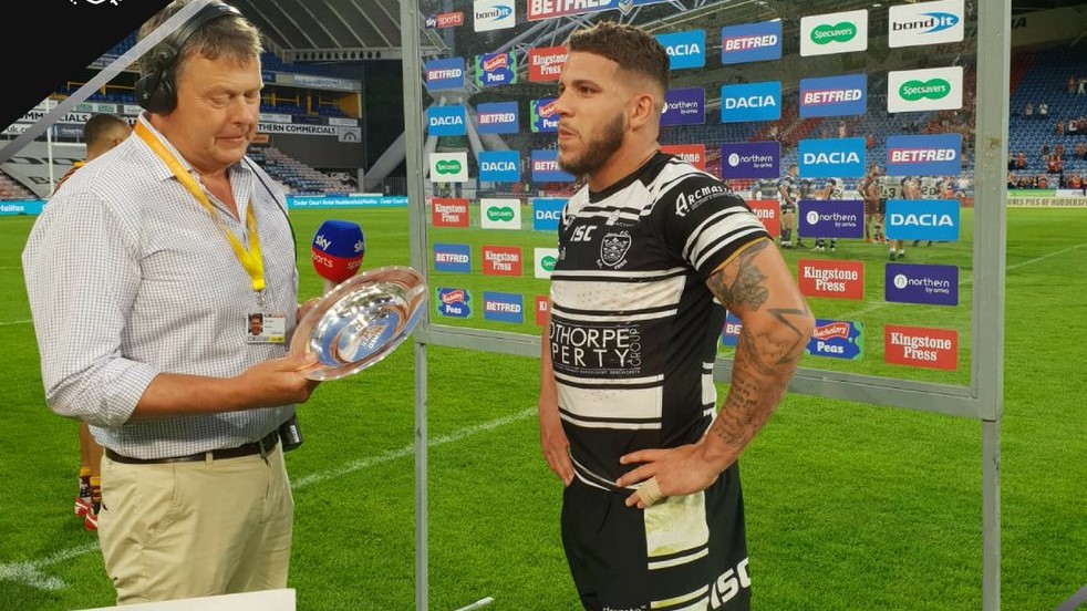 Miloudi "joueur du match" perdu par Hull FC - Fédération Française de ...