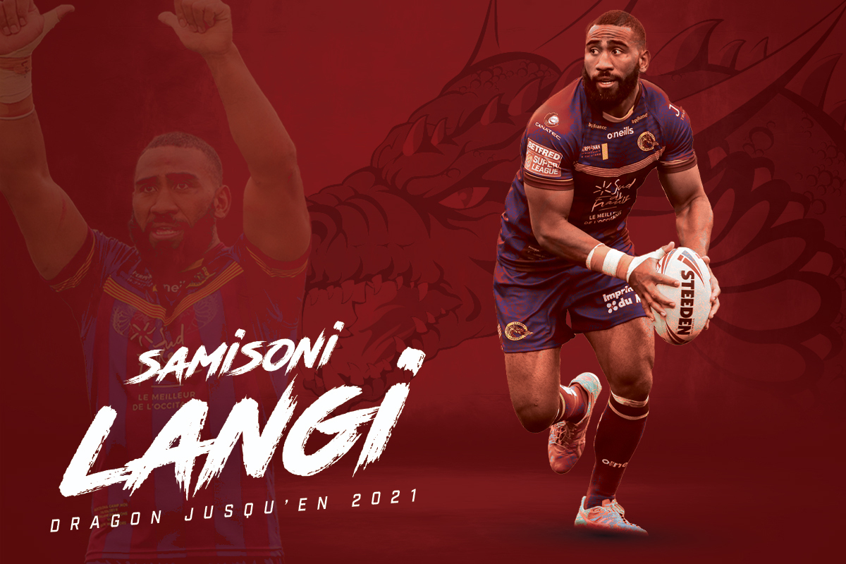 Dragons Catalans: Samisoni Langi prolonge! - Fédération Française de ...