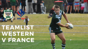 L'équipe des Western Rams pour affronter la France mercredi 30 octobre ...