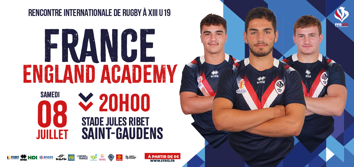 France vs England Academy, la pré-vente ouverte à Saint-Gaudens ...