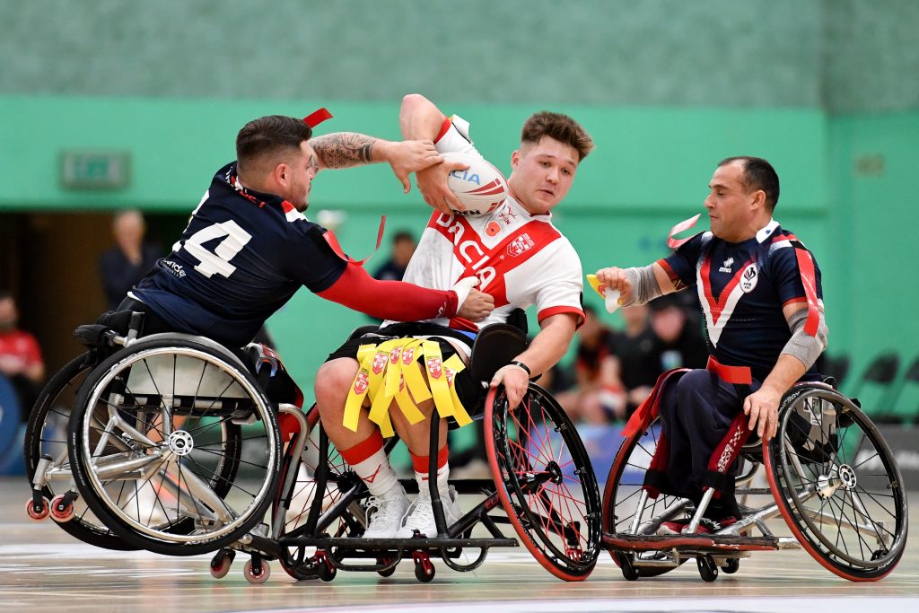 Para Rugby XIII : Angleterre vs France, premier "Round" - Fédération ...
